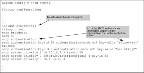 Configuration Files And The Include Credentials Command