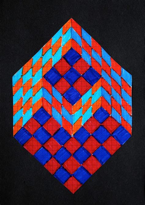 Arteascuola Optical Illusion Cube