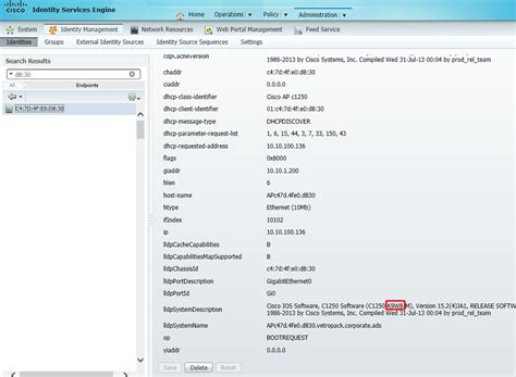 Ise Wont Match Configured Profiling Policy Cisco Community