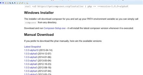 Php教學 在 Xampp 中安裝 Composer 套件管理器 Php教學 在 Xampp 中安裝 Composer 套件管理器