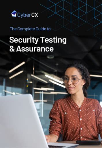 The Complete Guide To Security Testing And Assurance CyberCX