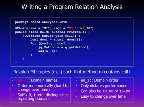 Ppt Chord A Program Analysis Platform For Java Powerpoint