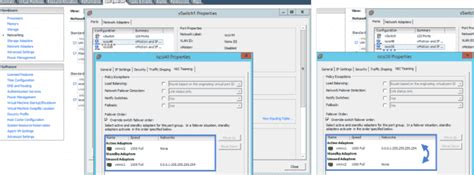 VMware High Availability HA Cluster Network Configuration Sysops
