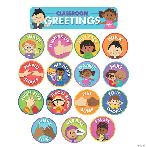 Classroom Greetings With Sign Oriental Trading