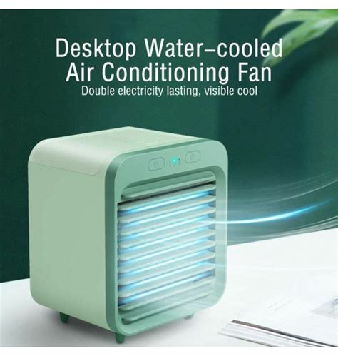 미니 휴대용 Usb 충전식 3단 에어컨 쿨러 선풍기 냉풍 사무실 데스크탑 2024 신제품 티몬