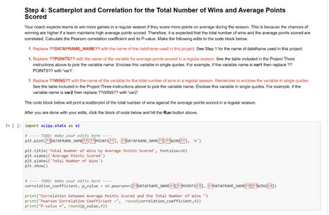 Solved Project Three Simple Linear Regression And Multiple Chegg