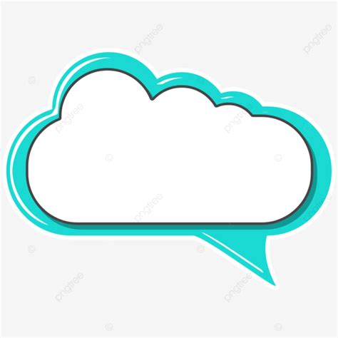 구름 말풍선 말풍선 빈 말풍선 거품 Png 일러스트 및 Psd 이미지 무료 다운로드 Pngtree