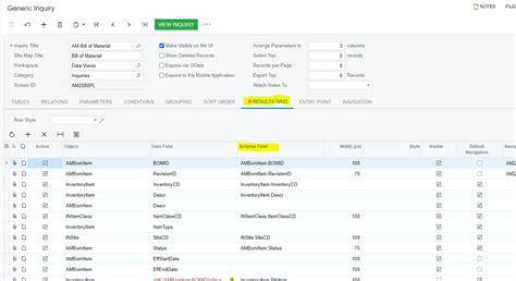 Display Of New Combo Box Value For A Status Field In Generic Inquiry