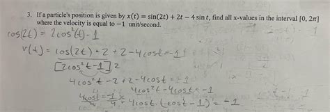 Ap Calc Ab Trig Find All X Values In The Interval 0 2pi Where