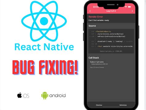 Fix Bugs In Your React Native Cli And Expo Mobile App By Saimmayo401