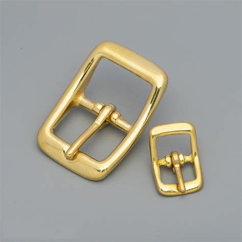 Solid Brass Belt Buckle For Leather Craft Bag Leather Hardware