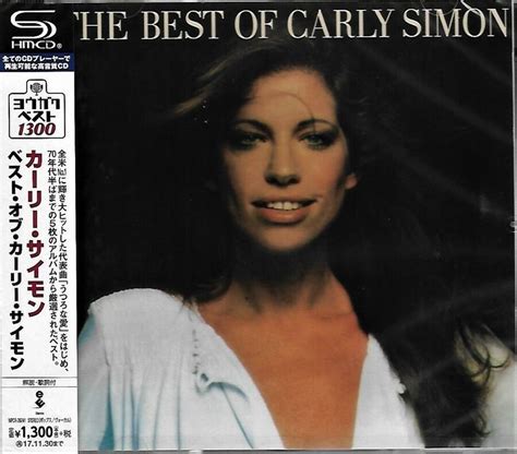 Carly Simon Best Of Carly Simon Shm Cd Compact Discs Best Buy