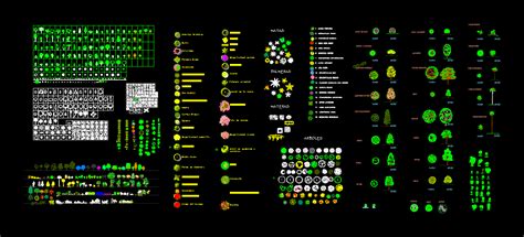 Trees Shrubs Plants DwgAutocad Drawing Planting Shrubs Trees And Shrubs Shrubs