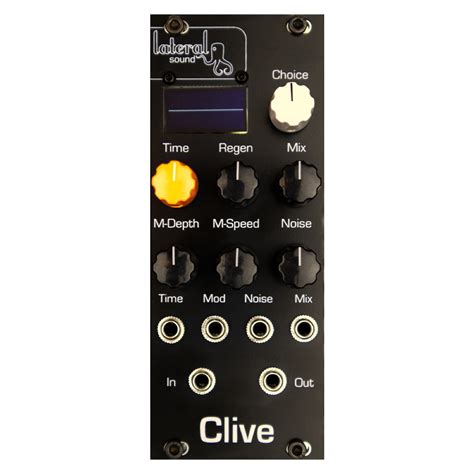 Lateral Sound Clive Eurorack Chaotic Delay Reverb Module Elevator Sound
