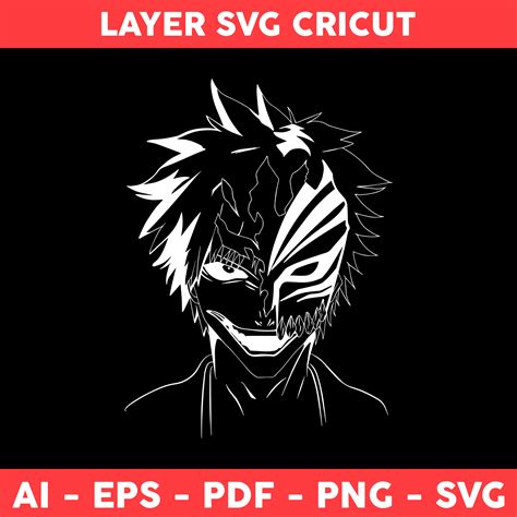Kurosaki Ichigo Svg Ichigo Svg Bleach Svg Bleach Characte Inspire