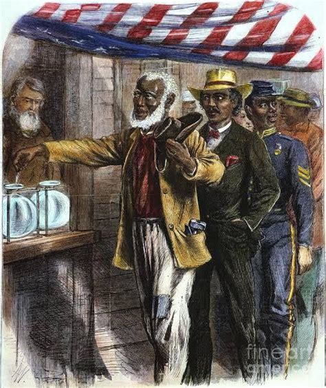 On This Day African Americans In The United States Voted For First