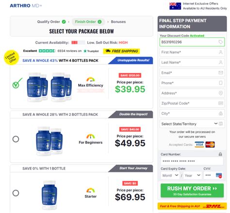 Arthro Md Australia Joint Support Reviews Price Official Websit