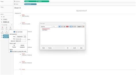 Tables In Tableau The Data Babe