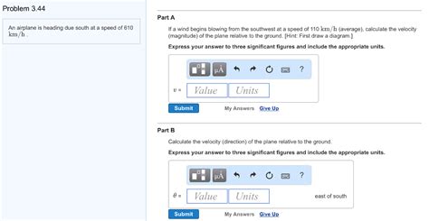 solved also part c q calculate how far from its intended