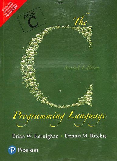 Buy C Programming Language Book Brian W Kernighan Dennis M Ritchie