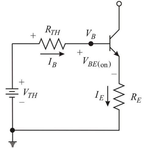 for the circuit in figure p6 54 the parameters are v c c 5 v and r e 500 Ω the transistor