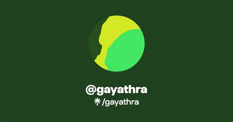 Gayathra Instagram Facebook Linktree