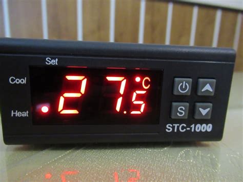 STC Dual Temperature Controller With Red Blue Display And Two Probes Usefulldata