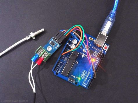 How To Interface Thermocouple With Arduino UNO Pantech AI