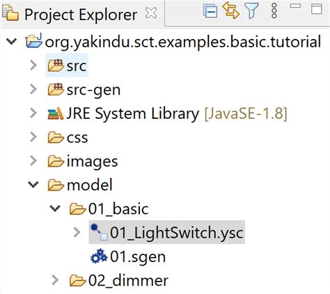 Importing Light Switch Example