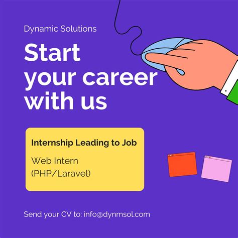 Dynamic Solutions On Linkedin Position Laravel Developer Php Developer Intern