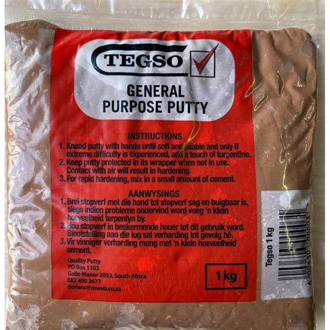 Putty Teak 1kg P G Group Cashbuild