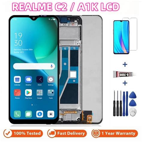 LCD Replacement For Realme C A K Lcd With Touch Screen Available Shopee Philippines