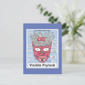 Aqua Teen Hunger Force Visible Frylock Poster Postcard Zazzle