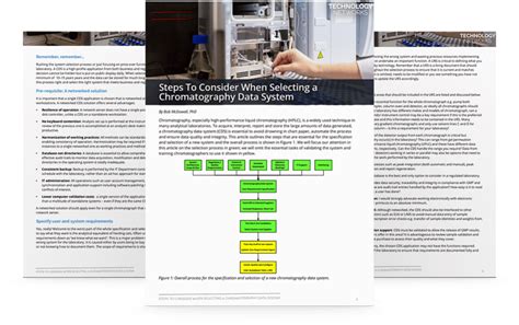 Steps To Consider When Selecting A Chromatography Data System