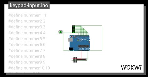 Keypad Input Ino Copy Wokwi ESP STM Arduino Simulator