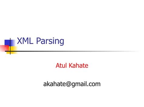 5 xml parsing ppt