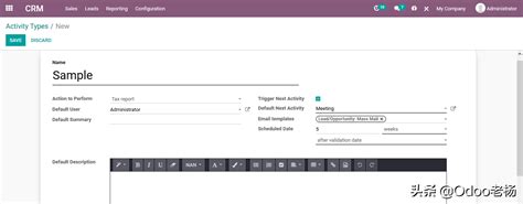 Odoo14免费开源erp实施指南：crm功能应用篇（1） Odoo中文网 全网排名第一的免费开源erp
