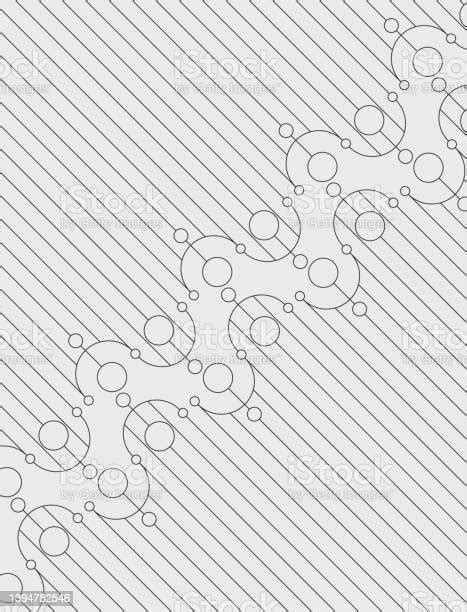 흑백 원 스케치 라인 기하학적 구조 패턴 배경 브로셔 디자인 가리기에 대한 스톡 벡터 아트 및 기타 이미지 가리기 개념
