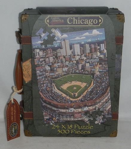 Explore America City Of Chicago Cubs Wrigley Field Downtown Skyline