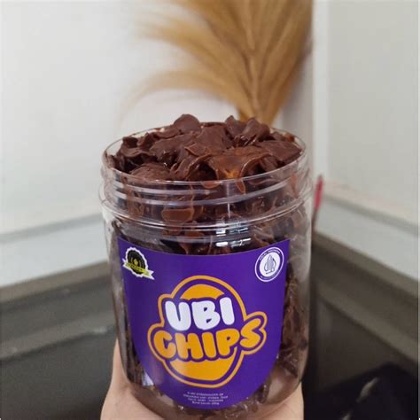 Jual Ubi Chips Coklat Lumer Shopee Indonesia