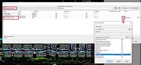 pvi index to aligment label autodesk community