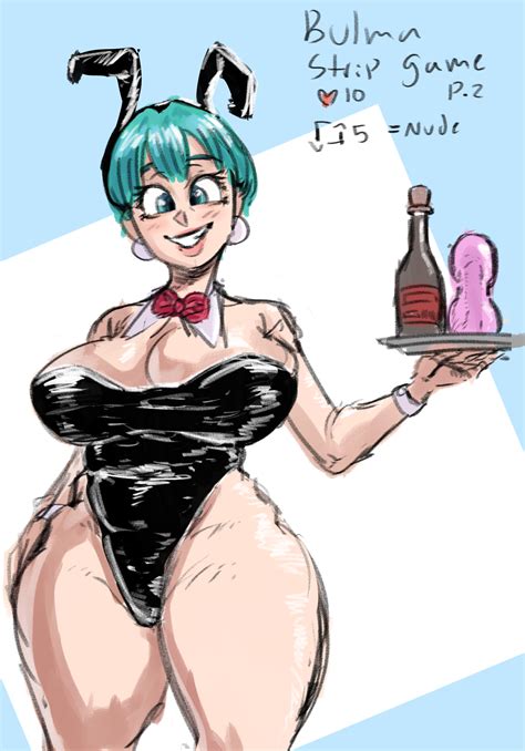 Rule 34 Big Ass Big Breasts Blue Eyes Blue Hair Bulma Bunny Bulma