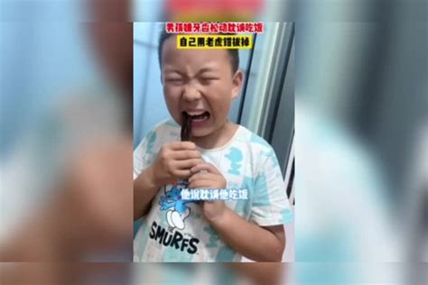 男孩牙齿松动影响吃饭，自己用老虎钳拔牙，网友：这还真的吓得去手呀 老虎钳 网友 影响