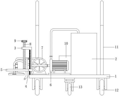 一种道路标线喷涂装置的制作方法