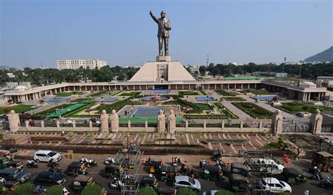 Worlds Tallest Statue Of Ambedkar In Vijayawada To Be Thrown Open To