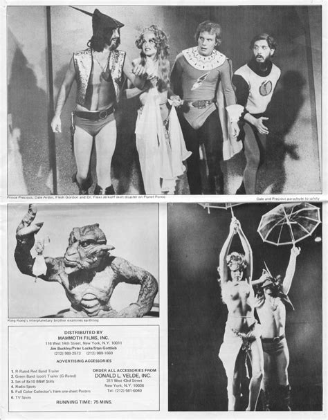 Flash Gordon Cast 1974