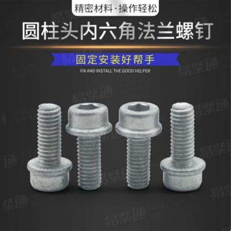 Din德标 251 【内六角圆柱头带法兰面螺钉（防滑螺钉）】 恒凌金属制品 湖州 有限公司