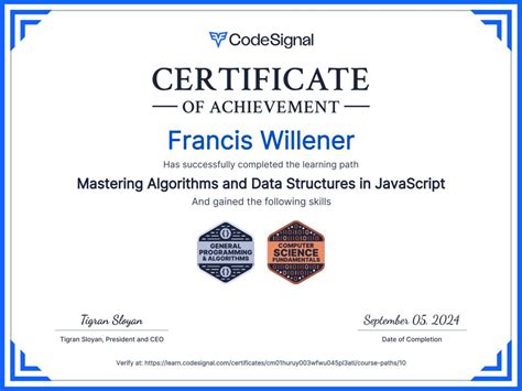¡Me alegra anunciar que he obtenido un nuevo certificado: Mastering Algorithms and Data ...