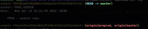 Git Head One Commit Ahead Stack Overflow
