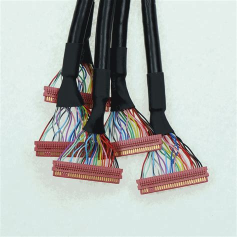 Lvds Harness Electronic Test Wire 20276 Multi Core Twisted Shielded Cable Double Shielded